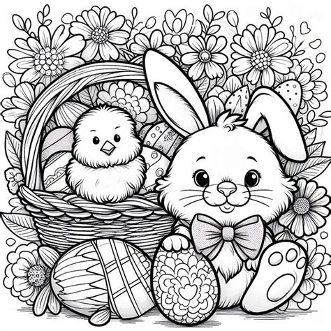 Coloriages de Pâques gratuits à imprimer