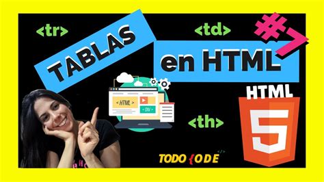 TABLAS en HTML tr td th y más CURSO GRATIS HTML 2022 7 YouTube