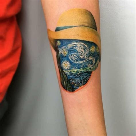 35 Tatuagens Inspiradas Nas Obras De Vincent Van Gogh Obras De