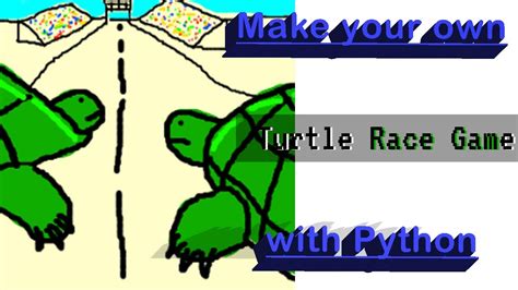 turtle race game quick python project for beginners youtube