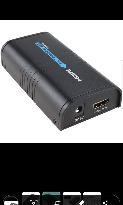 Agptek LKV373KVM HDMI KVM Extender 120m Over Single Cat 5 5E 6 7