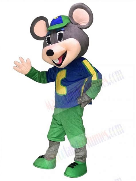 Chuck E Cheese Mascot Costume Mouse Mascot Costume