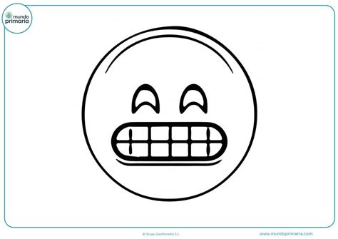 Dibujos De Emojis Para Colorear Mundo Primaria