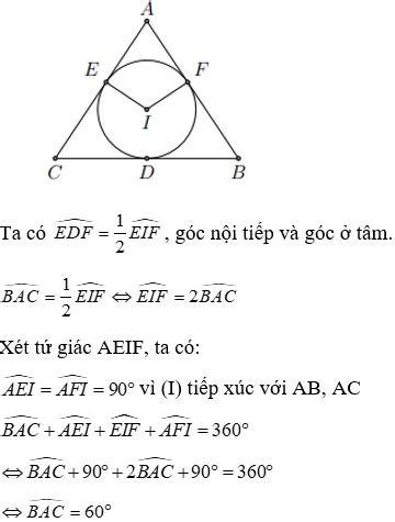 CM Tâm Đường Tròn Nội Tiếp Tam Giác Bí Quyết Và Ứng Dụng Trong Hình Học