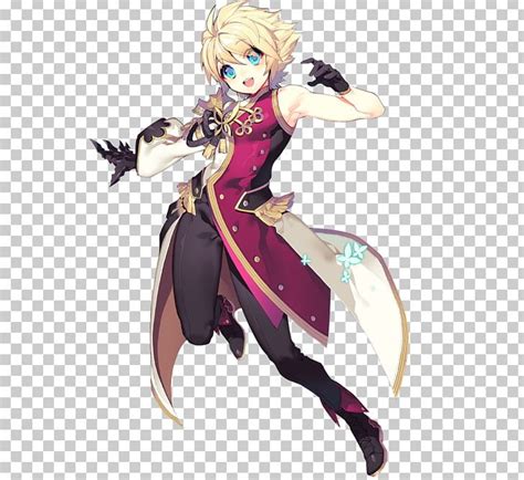 Elsword Video Game Elesis PNG Clipart Action Figure Anime Art