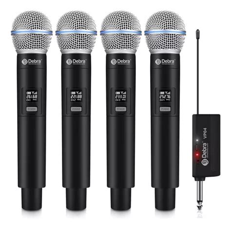 Sistema De Micrófono Inalámbrico D Debra Audio Dual Inalámbr Meses