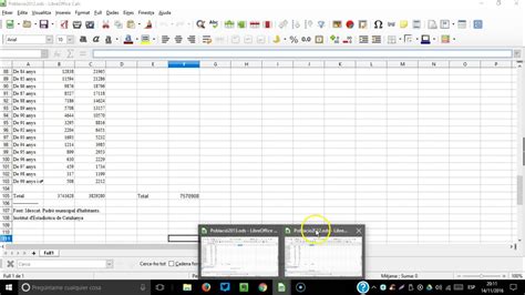 Operacions Al Libreoffice Calc Amb Dades De Diferents Fitxers Youtube
