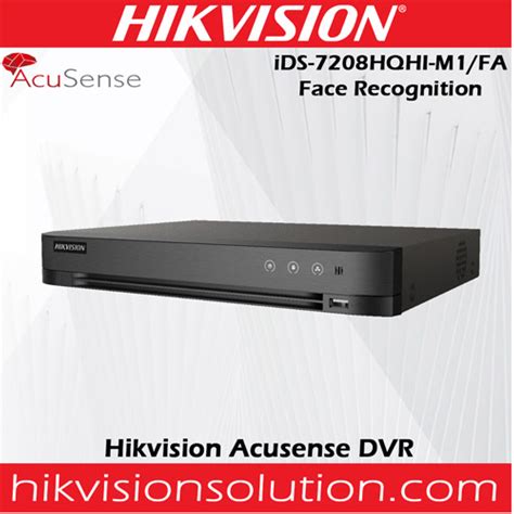 IDS 7208HQHI M1 FA 2MP 4MPlite 8 Ch 1HDD AcuSense Face Recognition H