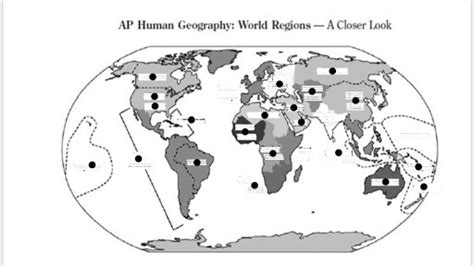 World Regions A Closer Look APHG Diagram Quizlet