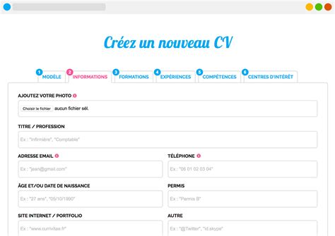 Currivitae Cr Ez Un Cv En Ligne Facilement Et Gratuitement