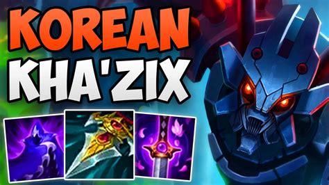 PERFECT KHA ZIX JUNGLE GAMEPLAY BY CANYON IN KR CHALLENGER