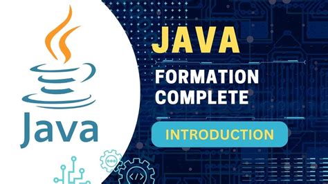 Formation Compl Te Java Introduction Youtube