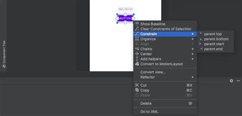 Android Studio How To Resolve This View Is Not Constrained Error