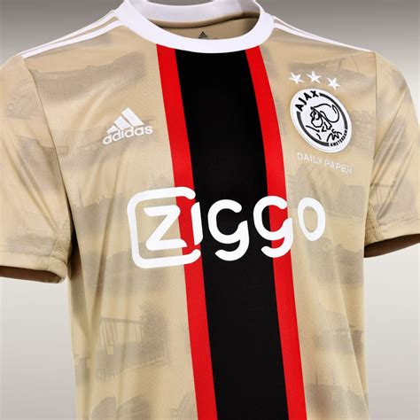Ajax En Daily Paper Ontwerpen Het Ajax 3e Shirt 2022 2023