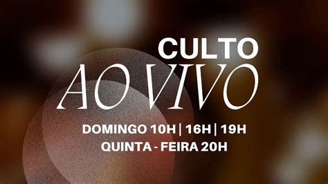 Igreja Bola de Neve Culto ao vivo 05 11 2023 Manhã YouTube