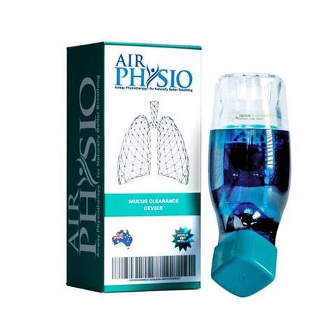 Airphysio Mucus Clearance Device For Better Breathing Average Lung