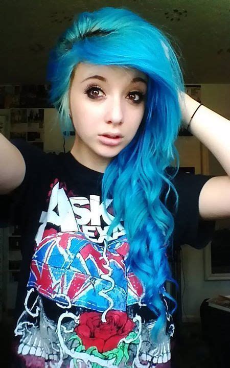 Blue With Big Bangs Dye My Hair New Hair Hair Hair Hair Png Pretty Hairstyles Girl