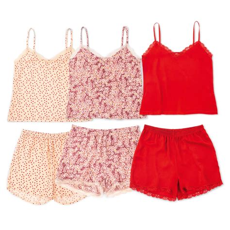 Up Fashion Women Pigiama Corto Da Donna Aldi