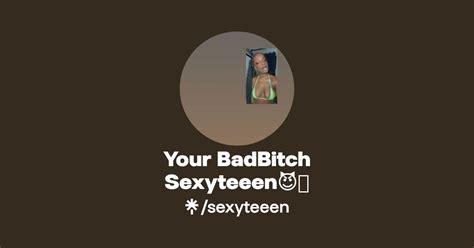 Your Badbitch Sexyteeen😈💦 Twitter Instagram Linktree