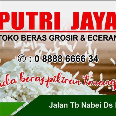 Detail Contoh Spanduk Jual Beras Koleksi Nomer