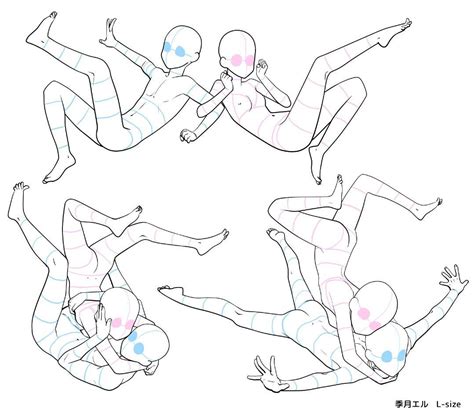 An Image Of Some People Doing Different Things In The Same Drawing
