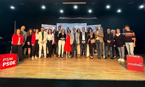 El PSOE de Alcalá presenta su candidatura para las elecciones del 28M