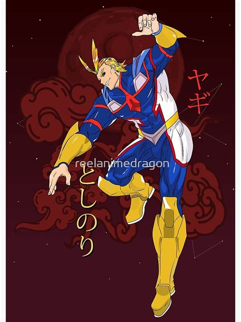 All Might Golden Age My Hero Academia Poster For Sale By