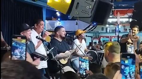 Zéca mandando Vai Corinthians na Inauguração do Bar na Arena