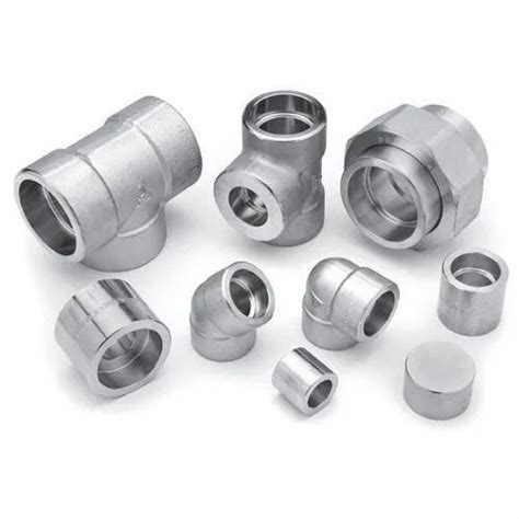 Silicon Steels Round Super Duplex Steel Forged Fitting For Structure