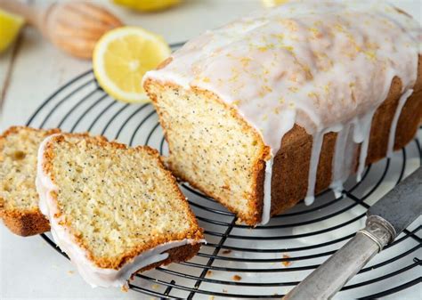 Delicioso Bizcocho de Limón y Semillas de Amapola con Glaseado Receta