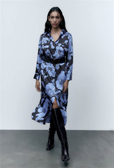 10 Robes A Fleurs Zara Très Élégantes Pour Cet Automne