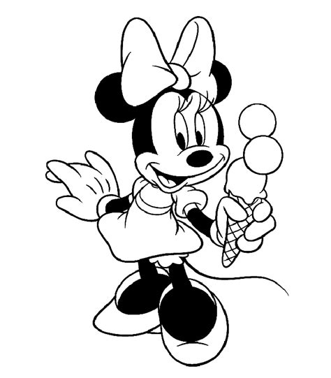 Dessins De Coloriage Minnie Imprimer Sur Laguerche Page
