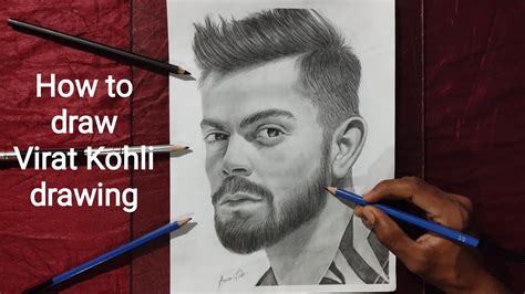 How To Draw Virat Kohli Drawing Step By Step Subscribe Drawing