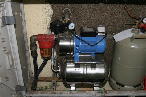 Hauswasserwerk pumpe anschließen Eckventil waschmaschine