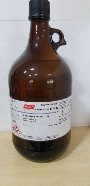 Acetonitrile Hplc Grade Cas No At Rs Litre In Mumbai