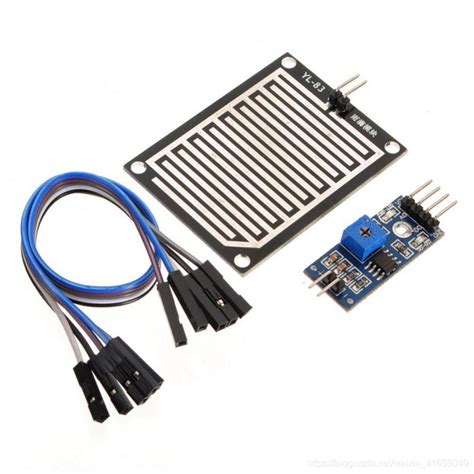 「雕爷学编程」arduino动手做（32）——雨滴传感器模块 雨滴传感器代码 csdn博客