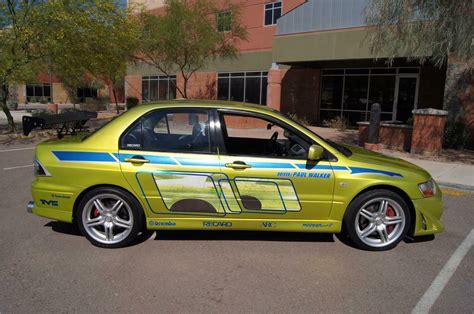2001 MITSUBISHI EVO CUSTOM 4 DOOR 2 FAST 2 FURIOUS Side Profile