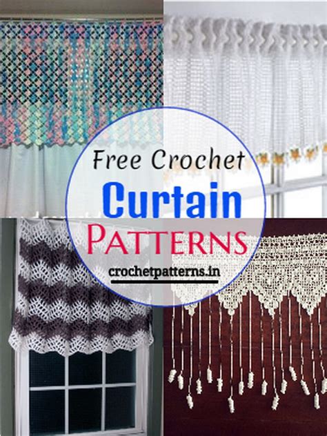 Free Crochet Curtain Patterns For Decor