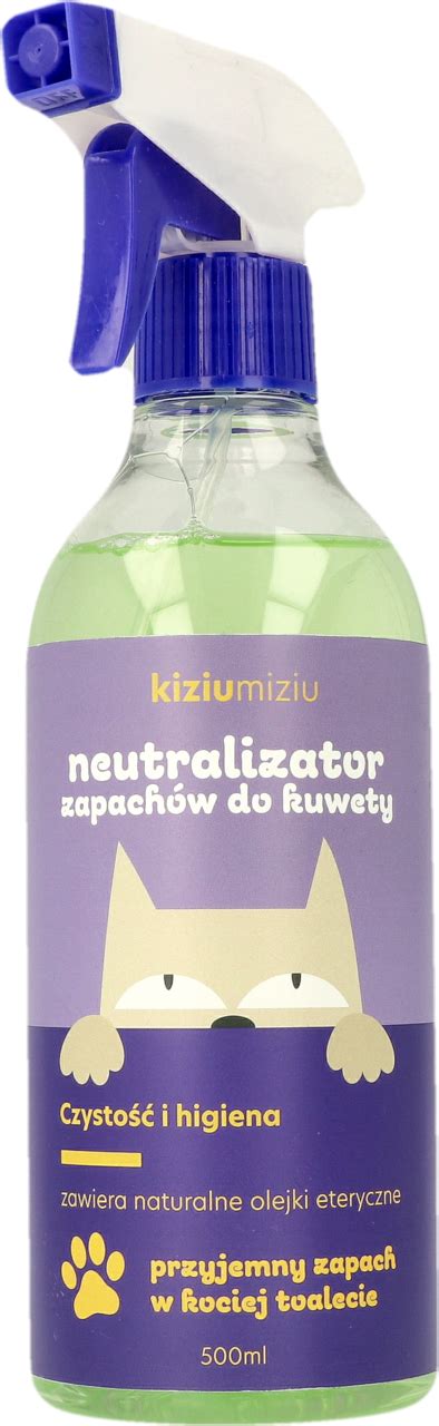 HISKIN kiziu miziu neutralizator zapachów w sprayu do kuwety 500