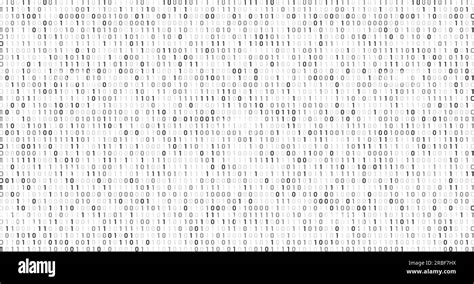 binary matrix code computer data stream digital security codes and gray coding information
