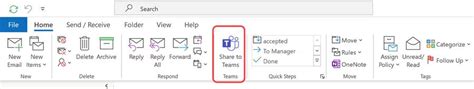 Share Outlook Email To Teams New Feature April 2021 Chris Menard