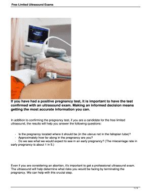 Fillable Online Free Limited Ultrasound Exams Fax Email Print Pdffiller