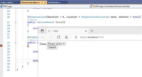 c how to get the value from the combo box and put it in the controller stack overflow