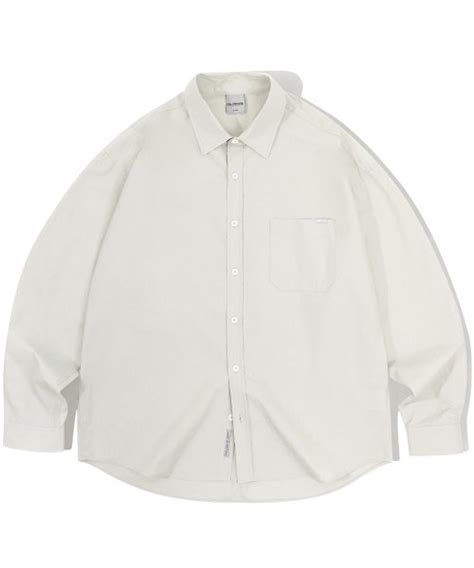 Musinsa Filluminate Loose Fit Comfort Cotton Shirt Gray