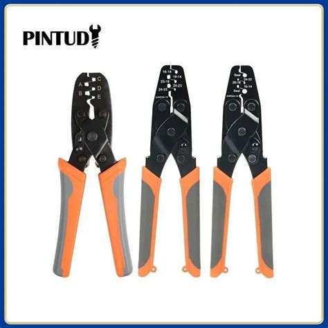 IWISS Non Insulated Open Barrel Terminal Crimping Tool IWS 1424A Orange