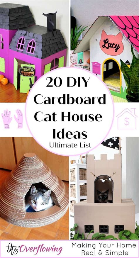 How To Build A Cardboard Cat House