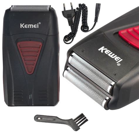 Maquina Shaver Kemei KM 3381 Sem Fio Barbeador Bivolt Profissional