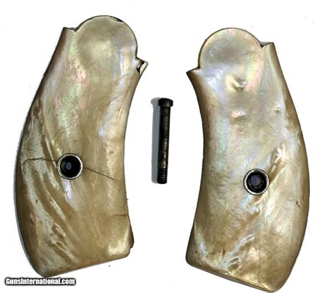 Smith Wesson No Real Mother Of Pearl Grips Aged For Sale