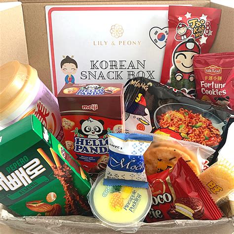 Kawaii Cute Deluxe Korean Asian Snack Box Birthday Gift Box Etsy Uk