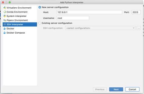 use remote python interpreter in intellij idea with cnvrg docs